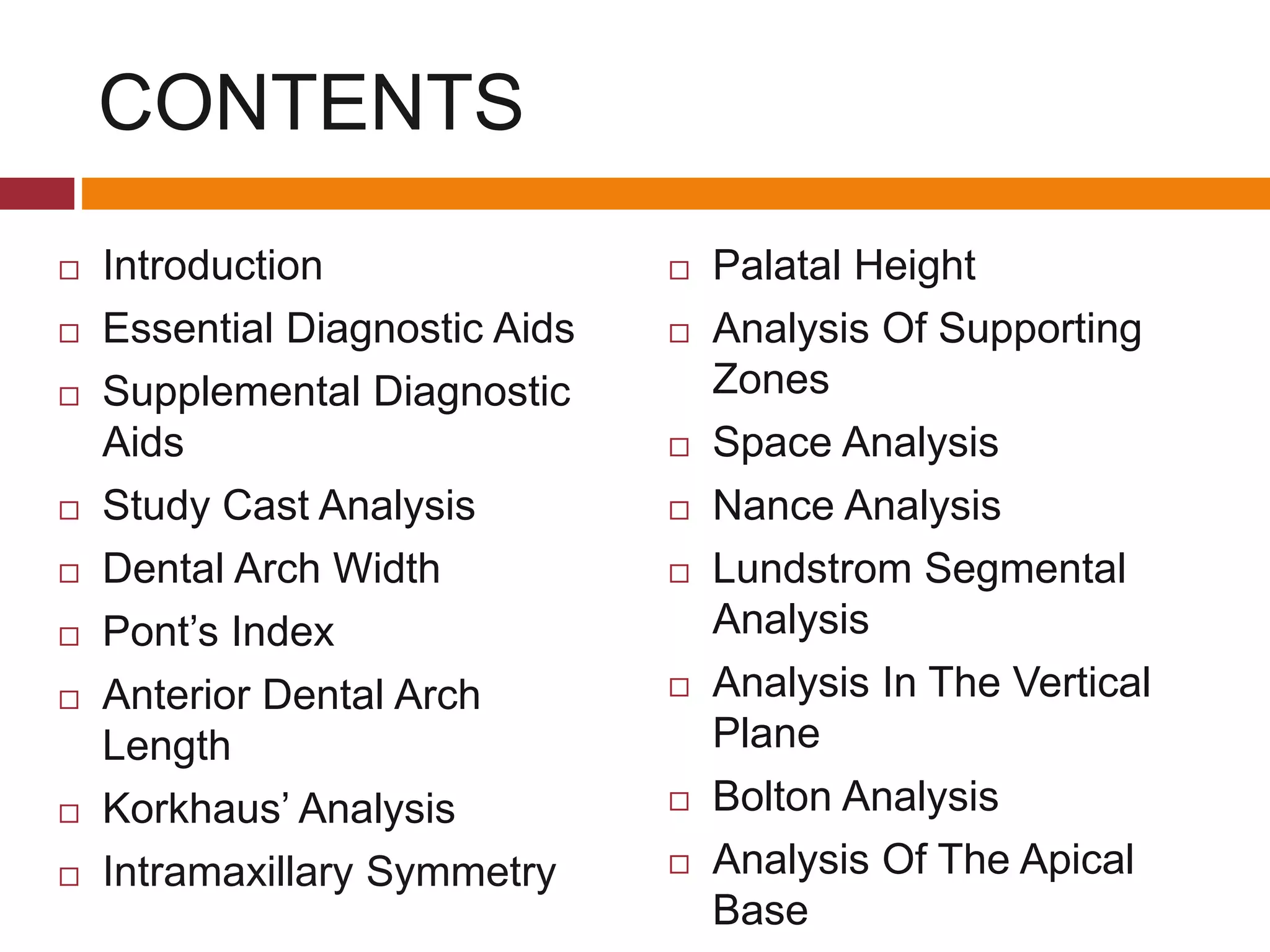 Study models in Orthodontics | PPTX