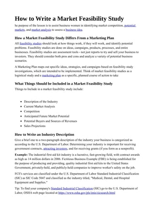 Feasibility Analysis | PDF