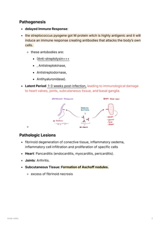 study notes lecture one cardiac diseases acute rheumatic fever.pdf ...