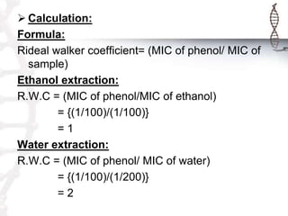Study of anti microbial activity of hibiscus rosacinensis leaf | PPT