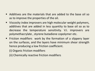 Study of automobile engine friction and reduction trends | PPT
