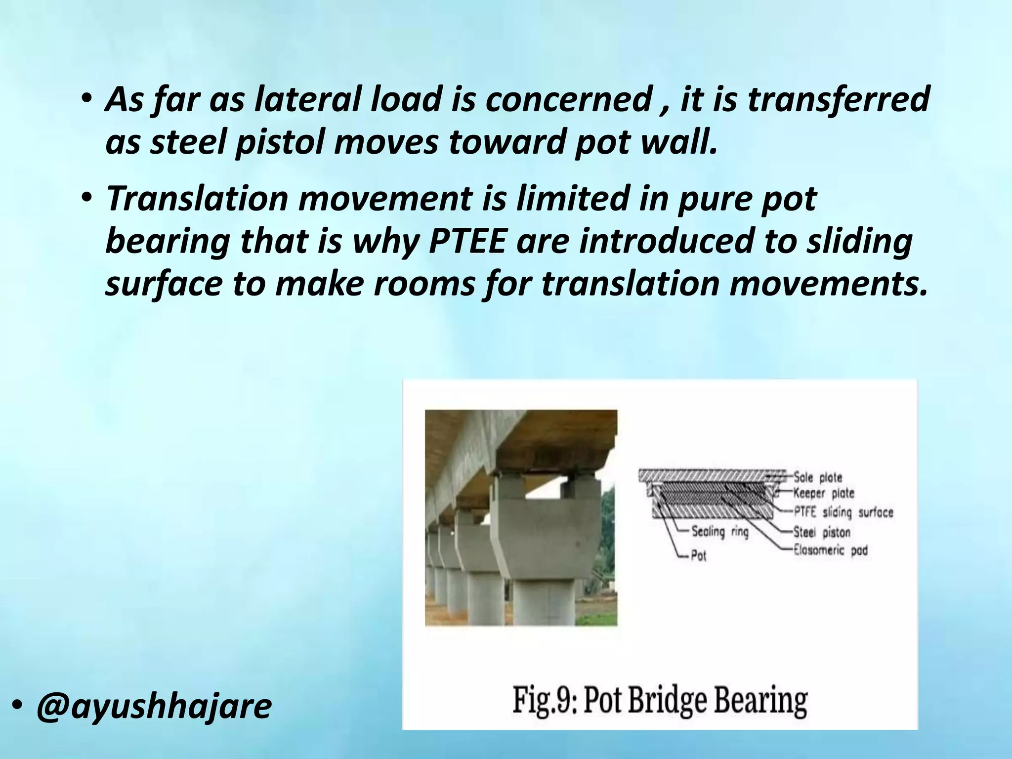 Study of Bridge Bearings | PPTX