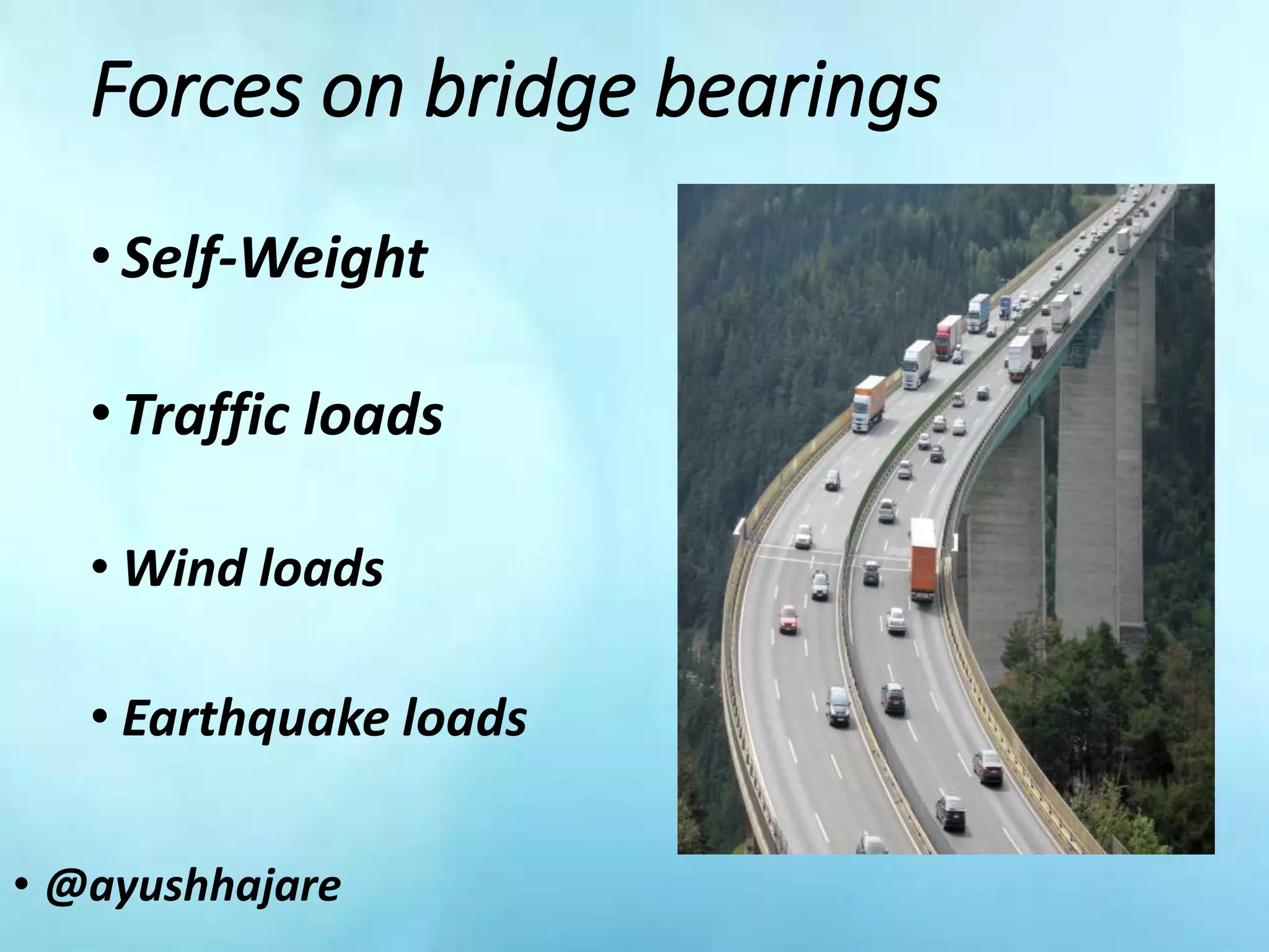 Study of Bridge Bearings | PPTX