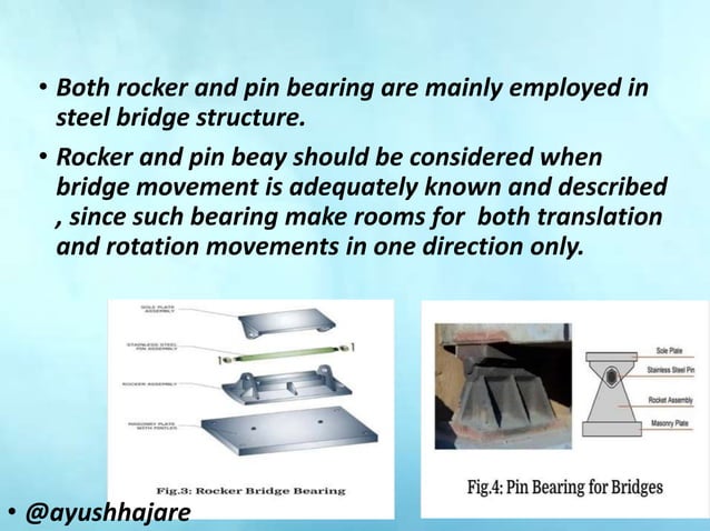 Study of Bridge Bearings | PPTX | Geology | Science