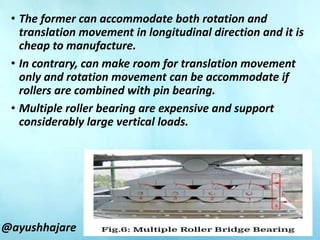 Study of Bridge Bearings | PPTX