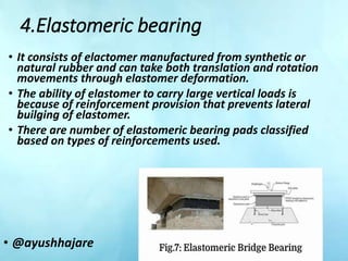 Study of Bridge Bearings | PPTX