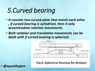 Study of Bridge Bearings | PPTX