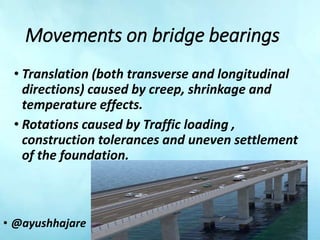 Study of Bridge Bearings | PPTX