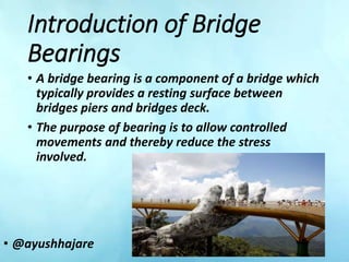 Study of Bridge Bearings | PPTX