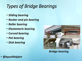 Study of Bridge Bearings | PPTX