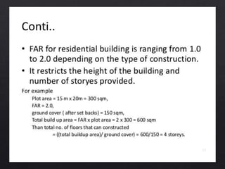 Study of building regulation | PPTX