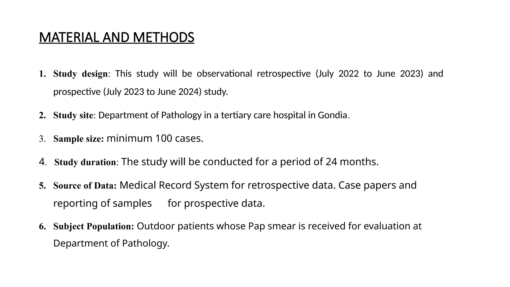 STUDY OF CERVICAL PAP SMEARS BASED ON BETHESDA.pptx