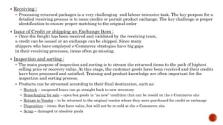 Study of challenges faced in reverse logistics revised | PPT