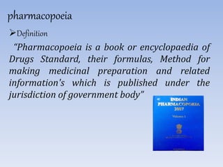 Study of compendia(i | PPTX