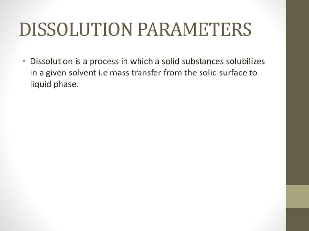 Study of consolidation parameters | PPTX | Chemistry | Science