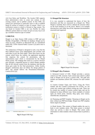 Study of content management systems joomla and | PDF