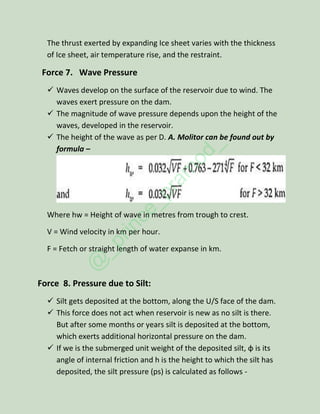 Study of dams | PDF
