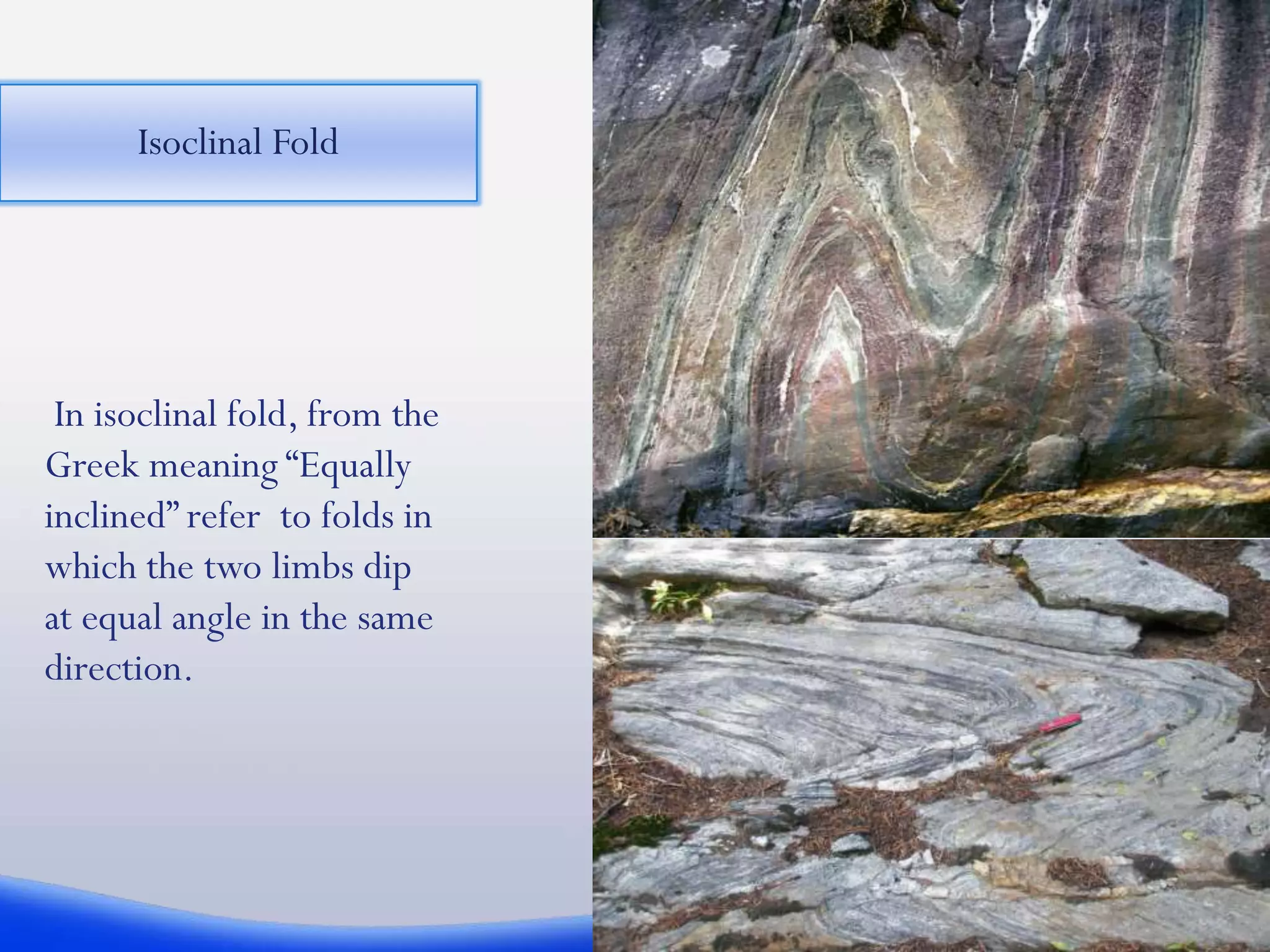 Study of deform rocks, folds and its types | PPT