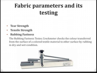 Study of denim fabric | PPT