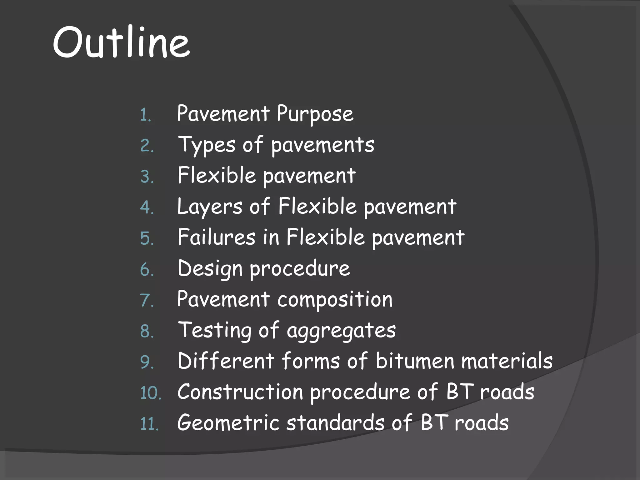 Study of design of the flexible pavements ppt | PPT