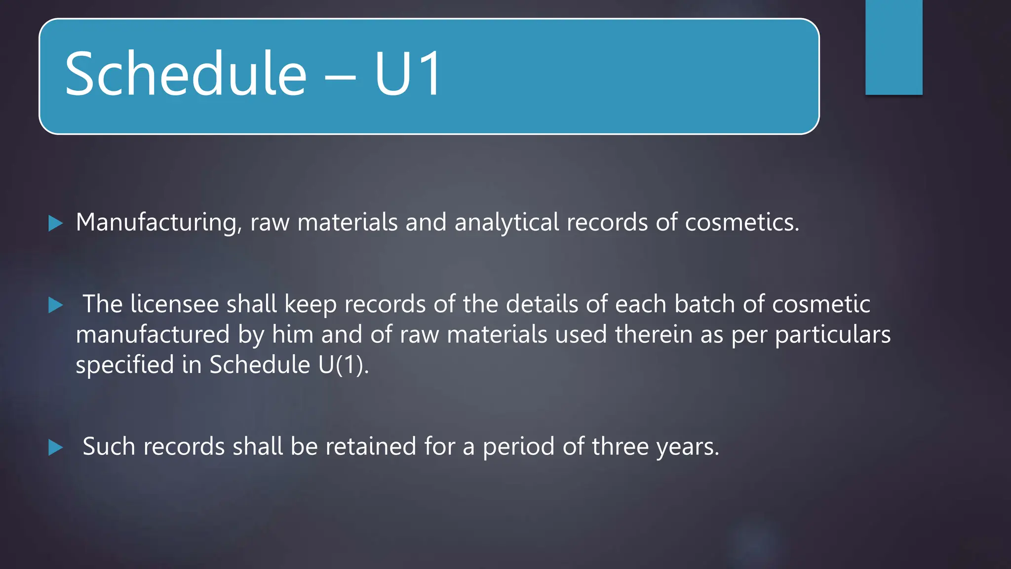 Study OF Drug Schedules – P,T & U - Jurisprudence - 2020 | PPTX