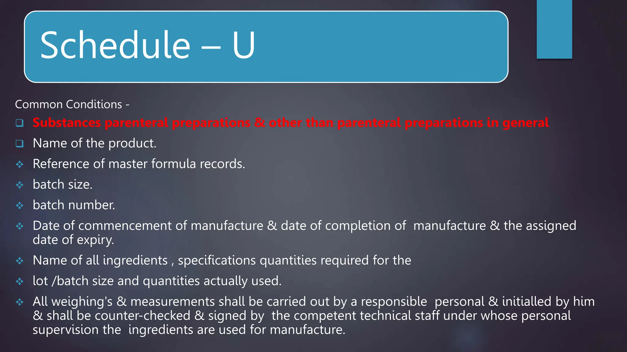 Study OF Drug Schedules – P,T & U - Jurisprudence - 2020 | PPTX
