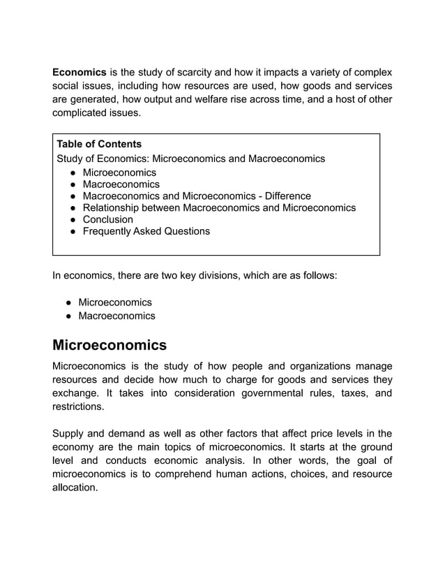 Study of Economics _ Microeconomics and Macroeconomics.pdf