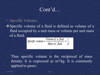 Study of fluids | PPTX