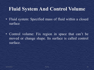 Study of fluids | PPTX | Physics | Science