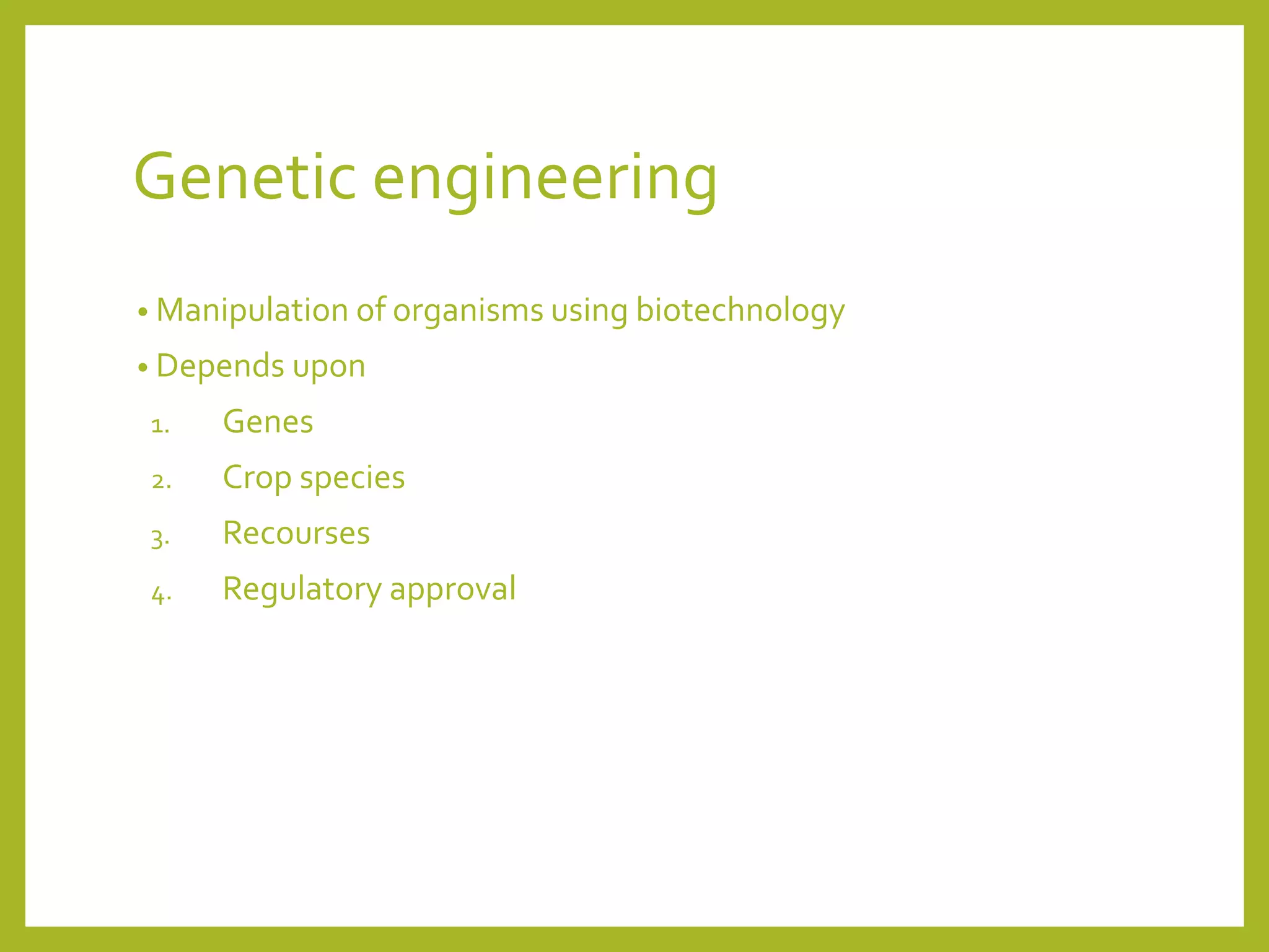 importance of genetics | PPTX