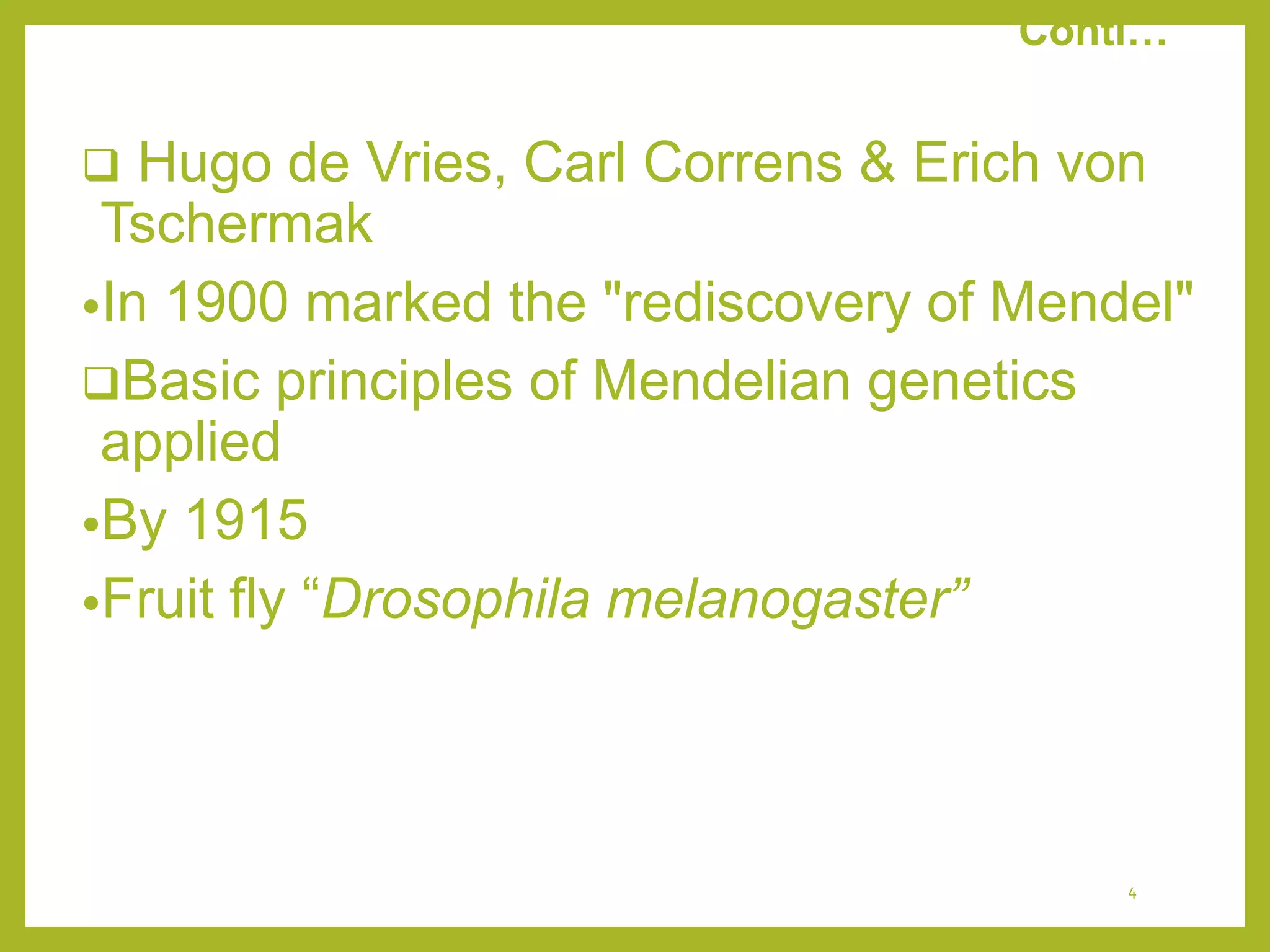 importance of genetics | PPTX