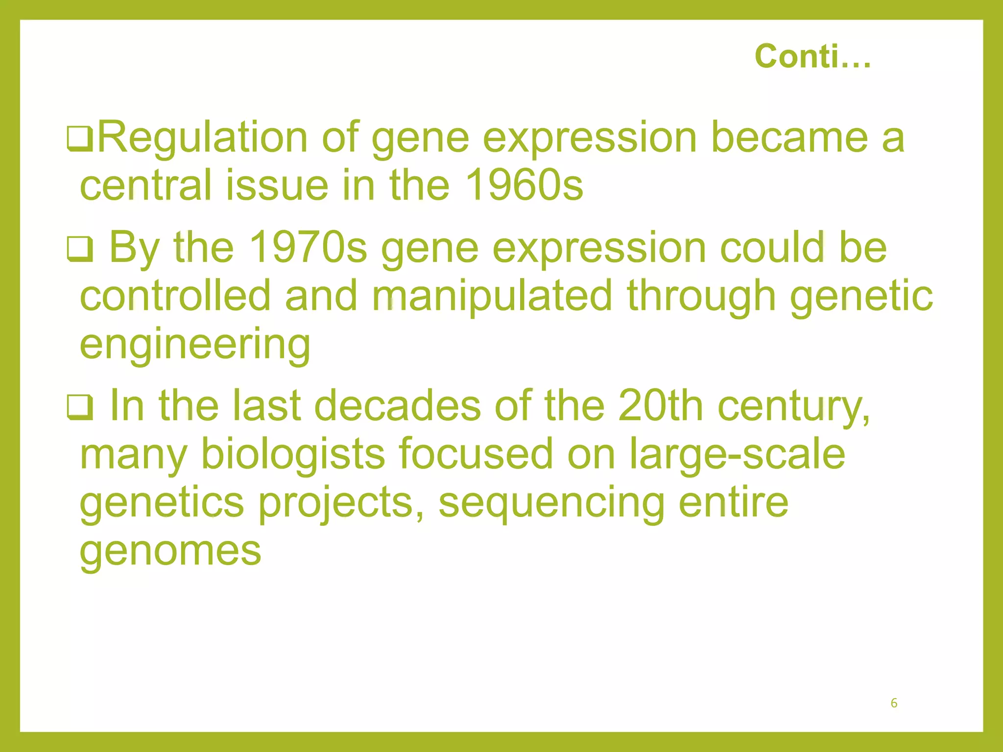 importance of genetics | PPTX