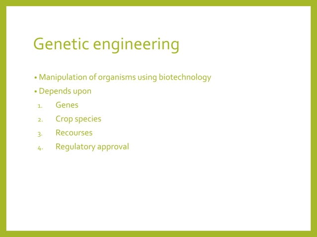 importance of genetics | PPTX