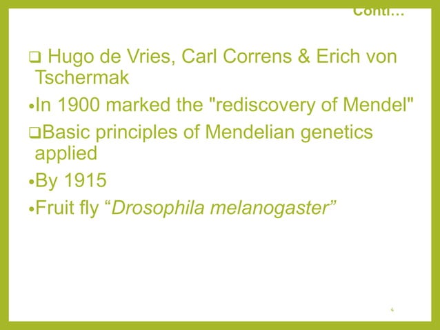 importance of genetics | PPTX