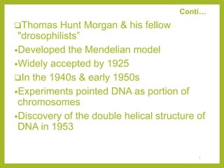 importance of genetics | PPTX