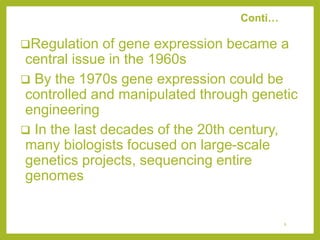 importance of genetics | PPTX