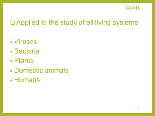 importance of genetics | PPTX