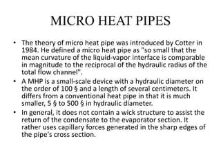 STUDY OF HEAT PIPE | PPTX