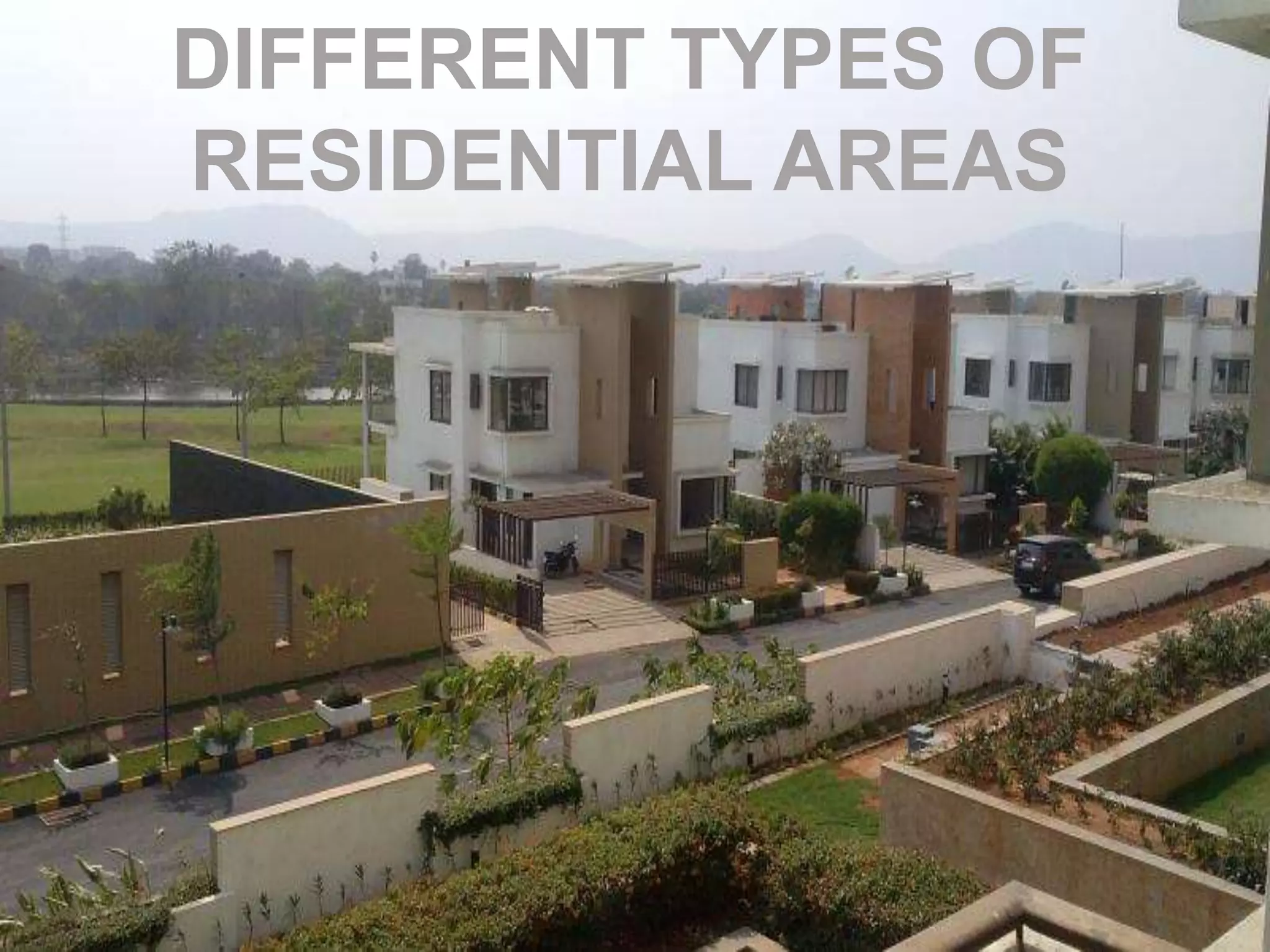 Study of housing typologies | PPTX