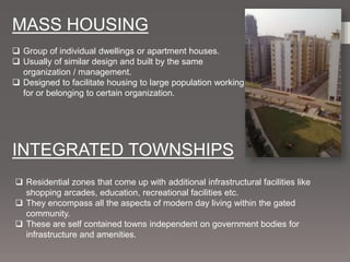 Study of housing typologies | PPTX