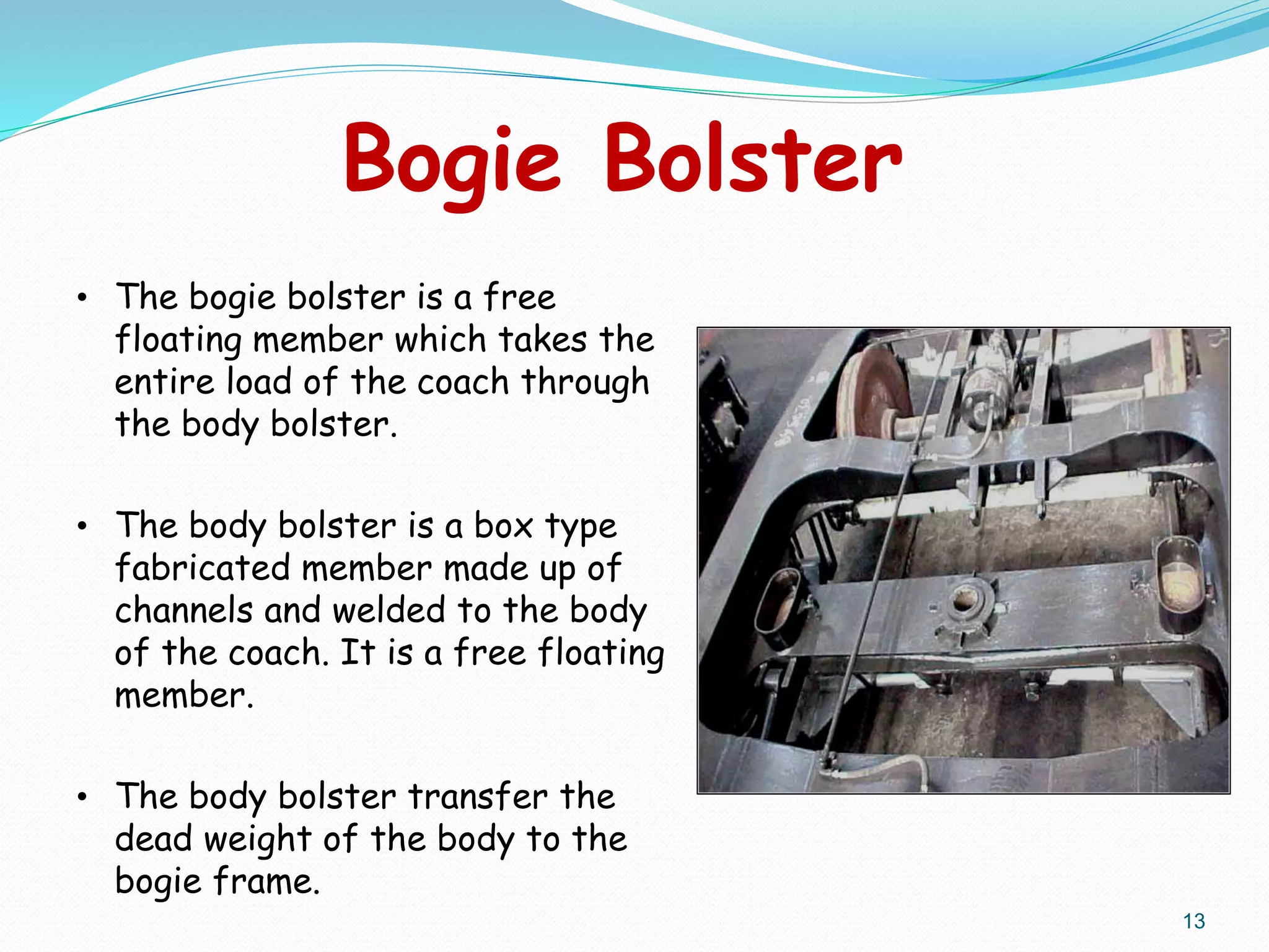 STUDY OF ICF BOGIE | PPTX