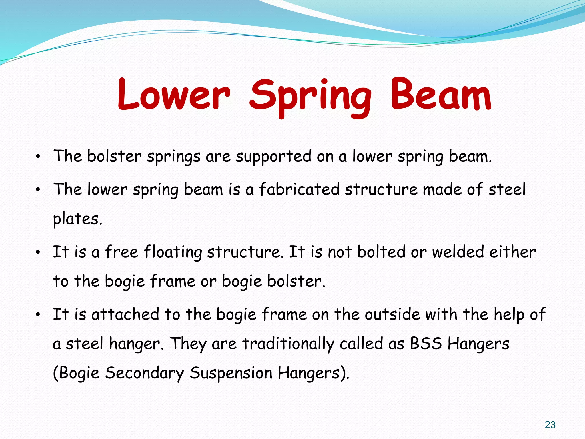 STUDY OF ICF BOGIE | PPTX