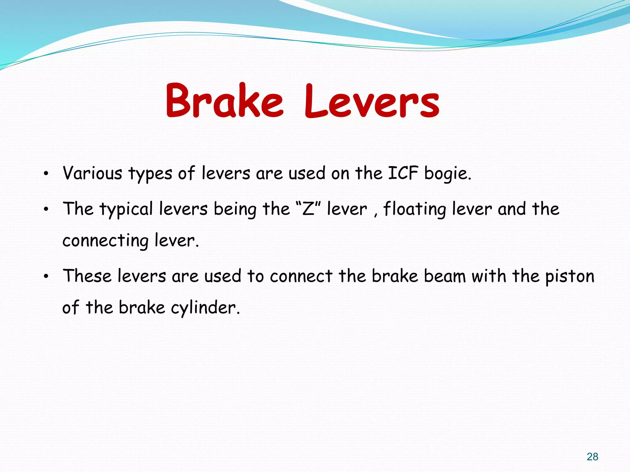 STUDY OF ICF BOGIE | PPTX