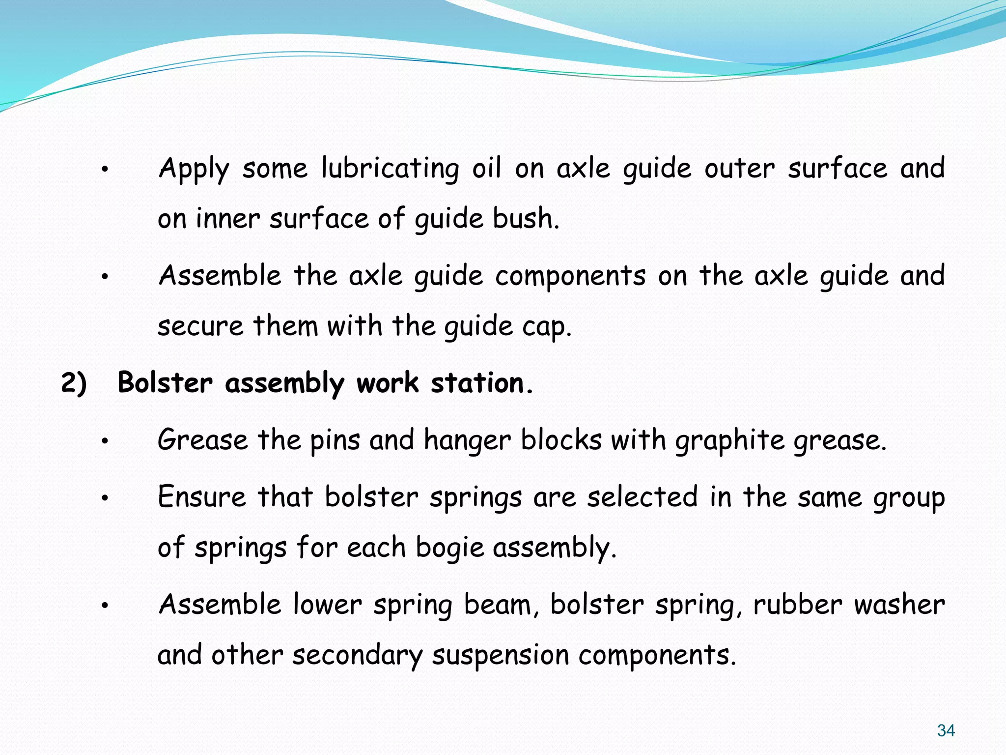 STUDY OF ICF BOGIE | PPTX