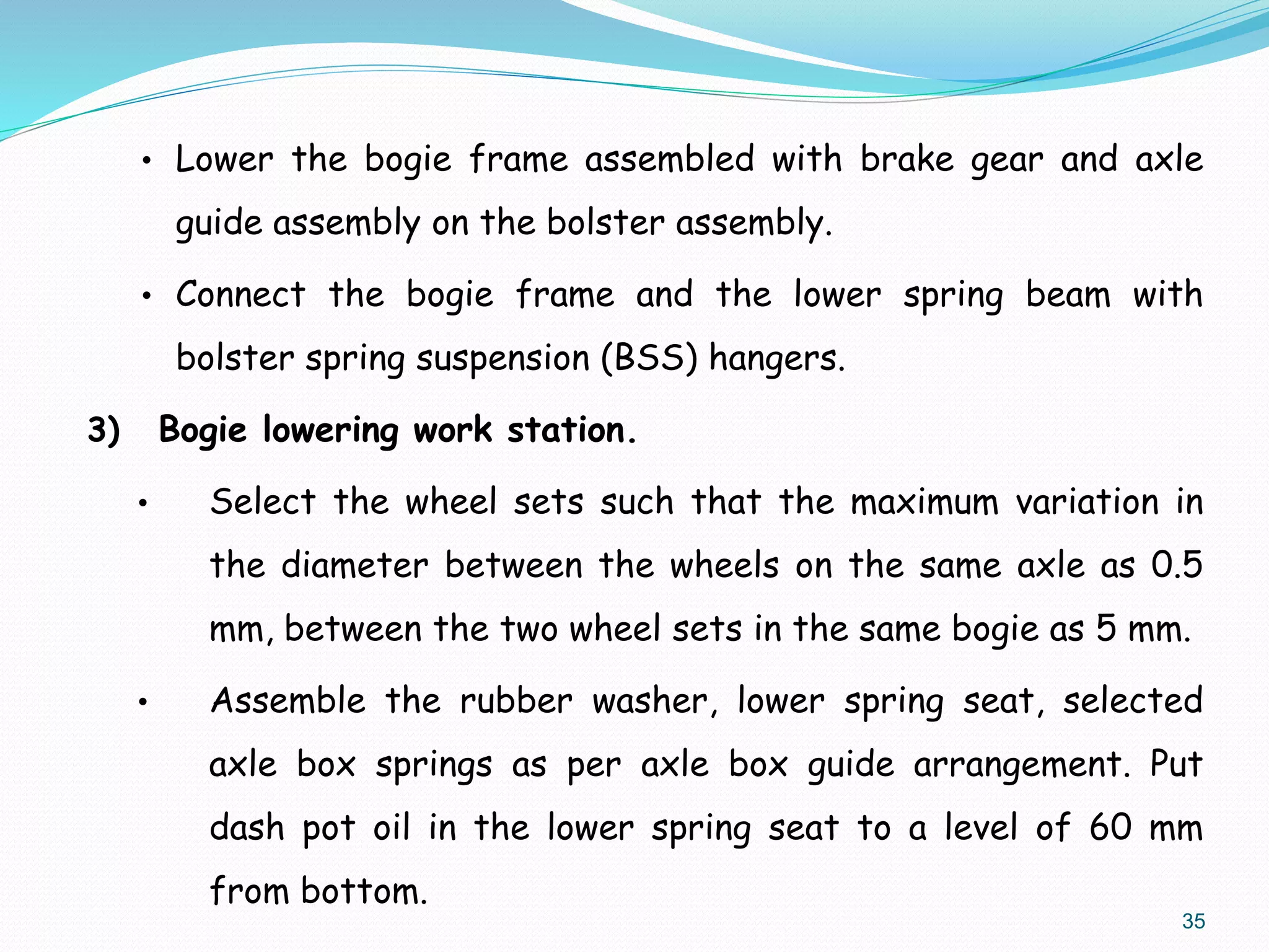 STUDY OF ICF BOGIE | PPTX