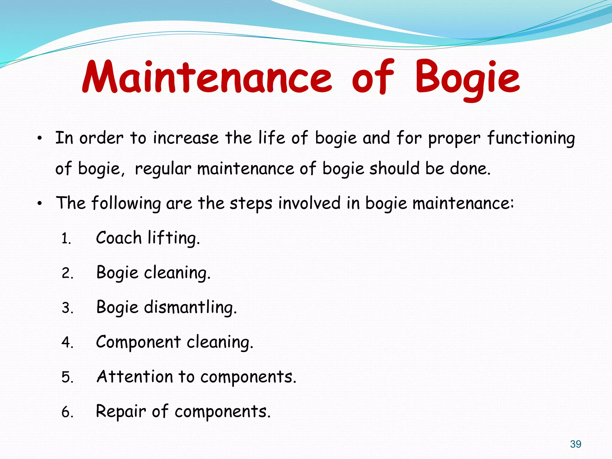STUDY OF ICF BOGIE | PPTX
