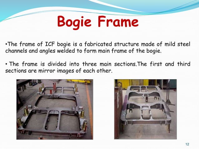 STUDY OF ICF BOGIE | PPTX | Auto Parts | Automotive
