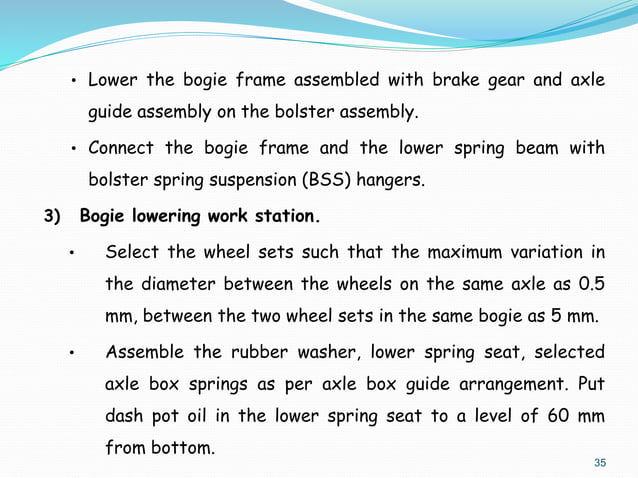STUDY OF ICF BOGIE | PPTX | Auto Parts | Automotive