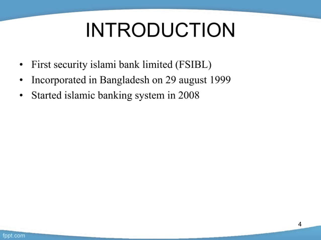 Study of islamic banking system | PPT