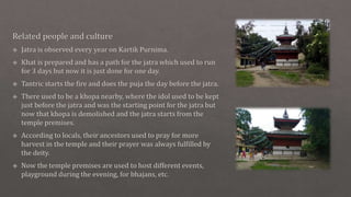 Study of krishna, bhagwati and dhanaganesh in hadigaun | PPTX